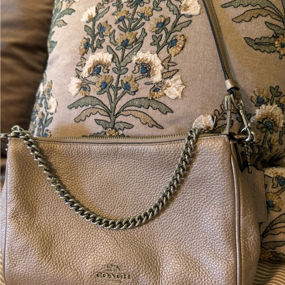 Coach | Bags | Coach Rose Gold Leather Cross Body | Poshmark